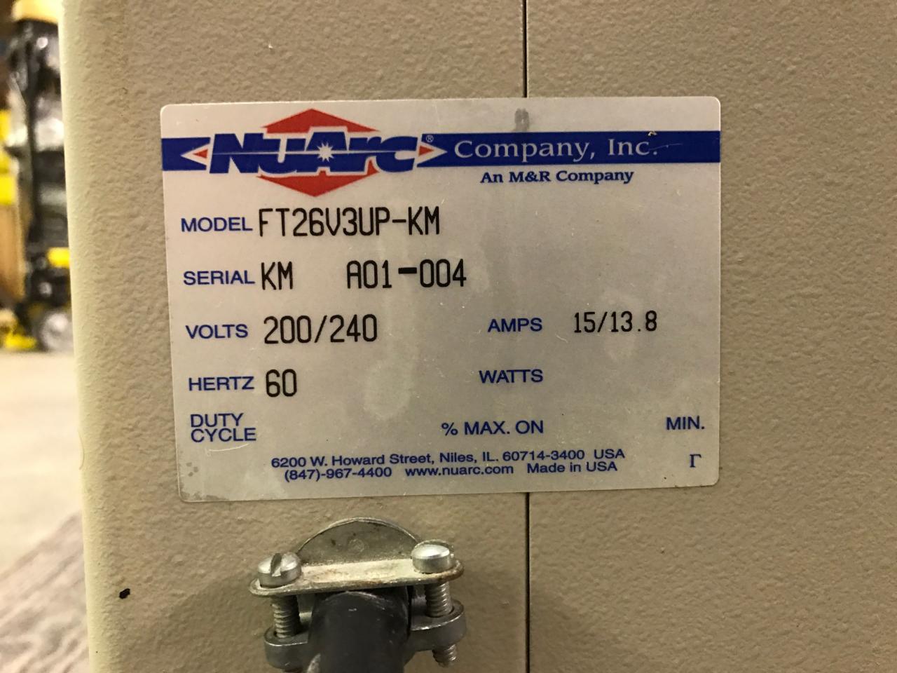 Lot #7: NUARC Plate Burner, Ultra-Plus Flip Top with Digital Controls ...